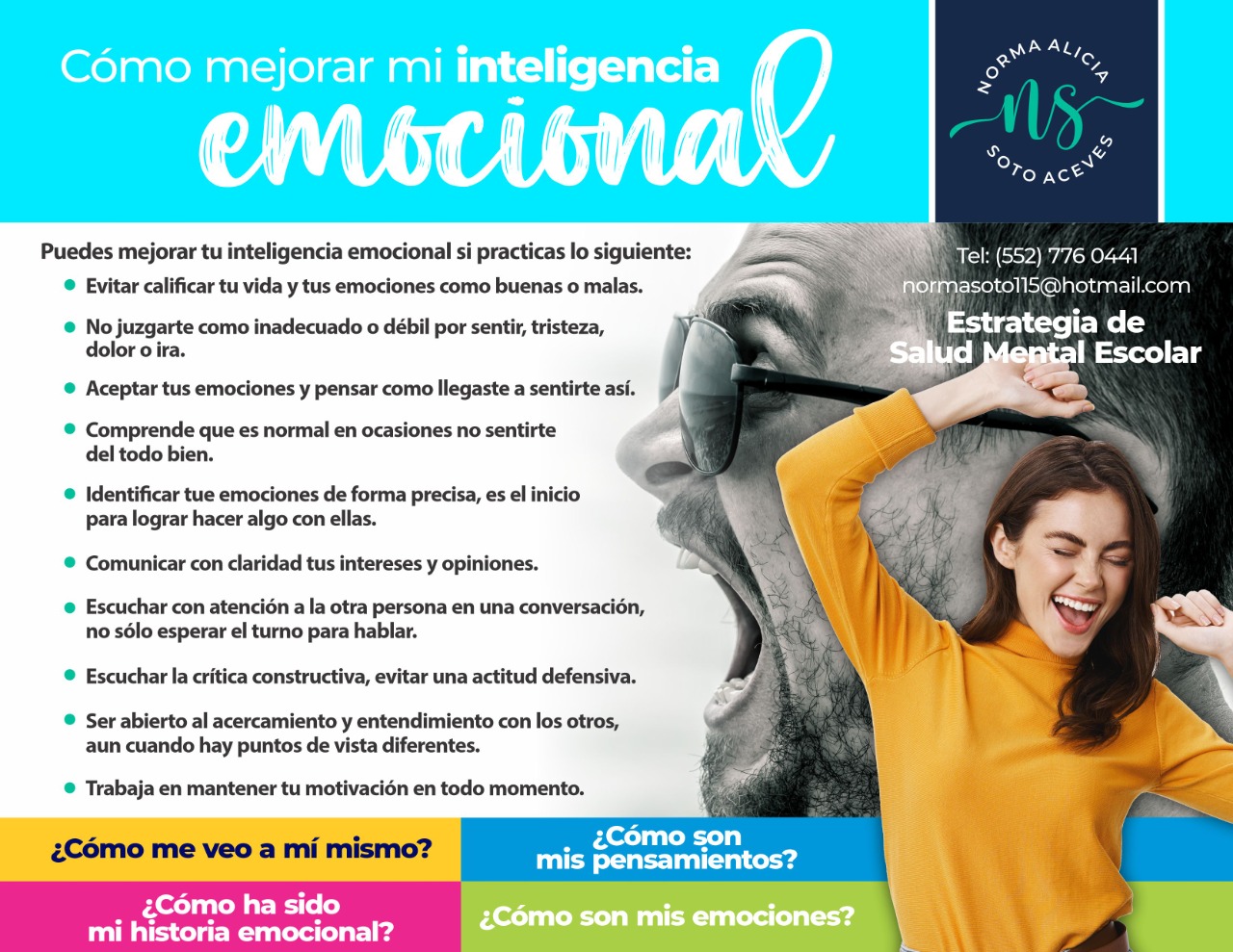 Como Mejorar mi Inteligencia Emocional | Norma Soto